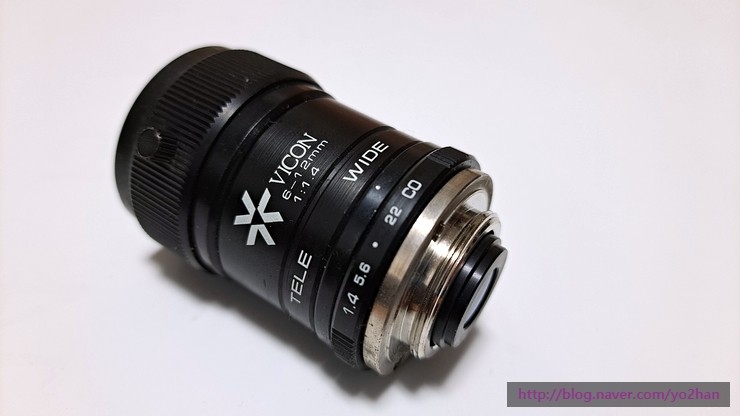 중고CCTV 비콘 6-12mm 수동 가변 초점 렌즈 (박스 카메라용) CCTV중고 VICON 6-12mm Vari-Focal ...