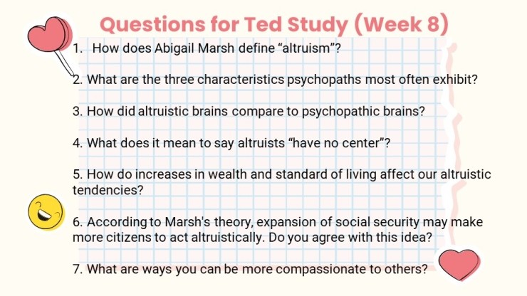 TED 영어스터디 8주차 관련 질문 공유 : 네이버 블로그