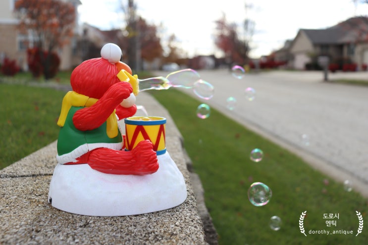 빈티지 엘모 버블 블로잉 머신 [Vintage Elmo Bubble Blowing Machine] : 네이버 블로그