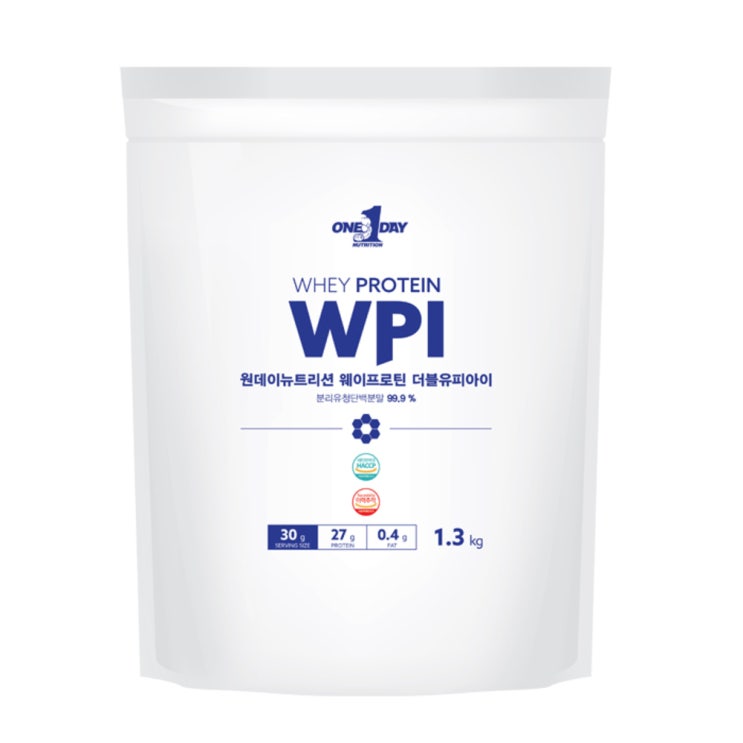선호도 좋은 원데이뉴트리션 웨이프로틴 단백질 WPI 포대유청, 1.3kg, 1개 추천합니다 : 네이버 블로그