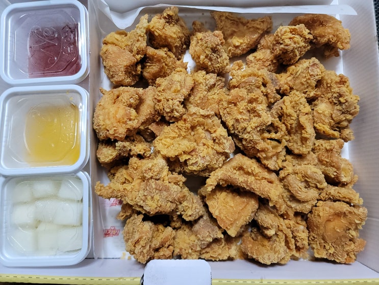 삼산동 치킨집:: 큼직한 순살 후라이드 네네치킨 : 네이버 블로그