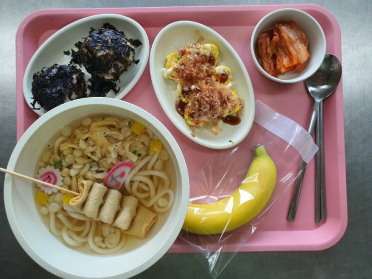 [단체급식/병원급식] 한우꼬리곰탕, 꼬치어묵우동, 오코노미계란말이 : 네이버 블로그