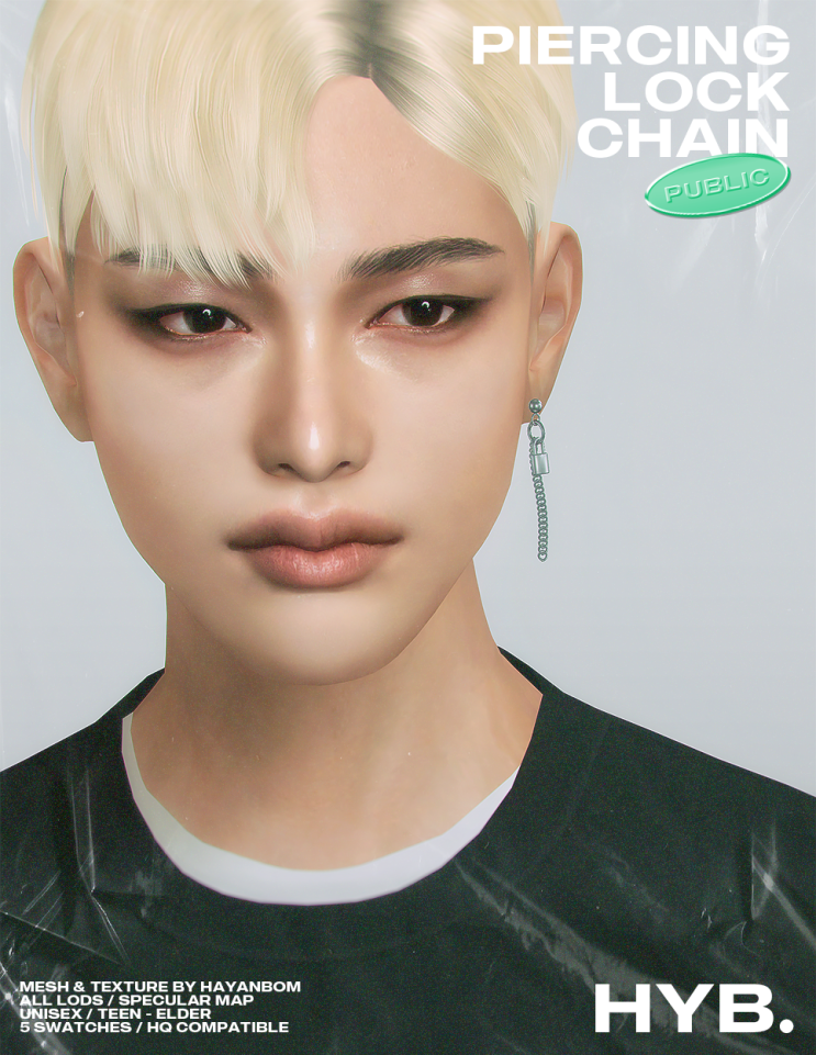 LOCK CHAIN PIERCING : 네이버 블로그