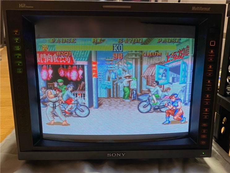 소니 방송용 모니터 방모 PVM-14L5 테스트 : 네이버 블로그