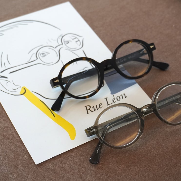 알렘(AHLEM) 올라운드 형태의 아세테이트 모델 Rue Leon(레온) 소개해드릴게요 :) : 네이버 블로그