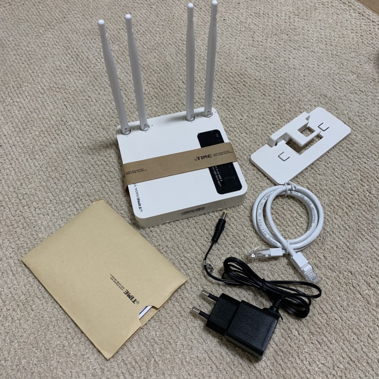 ipTIME 공유기 5분컷으로 설치했어요! | a604-V5 : 네이버 블로그