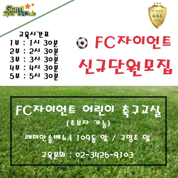 자이언트축구교실fc자이언트어린이축구교실강동구유소년축구강동구어린이축구고명초축구명원초축구대명초축구명덕초축구명일동어린이