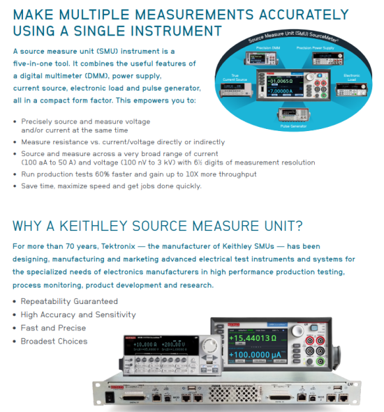 What is a Source Measure Unit (SMU)? : 네이버 블로그