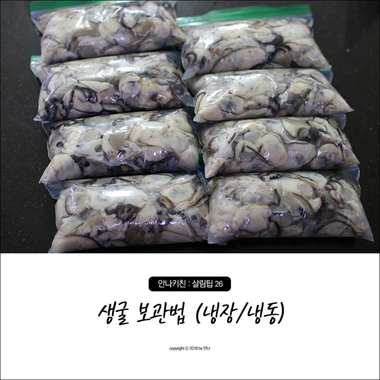 생굴보관법 냉동 냉장 세척 생굴 유통기한 네이버 블로그
