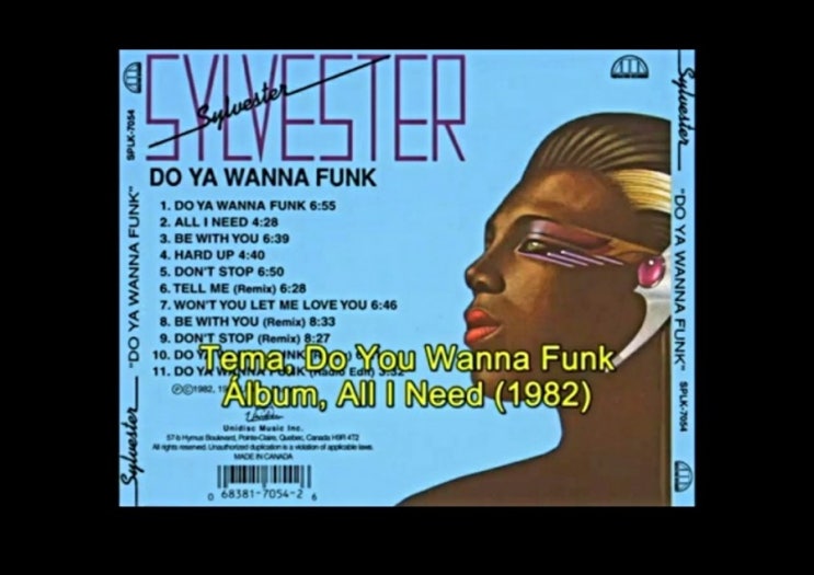 실베스트(Sylvester) - Do You Wanna Funk : 네이버 블로그