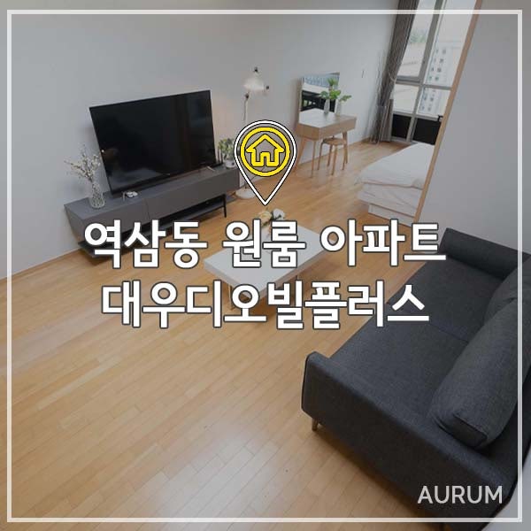 교통 접근성이 뛰어난 서울 역삼동 단기 원룸 아파트 대우디오빌플러스 네이버 블로그