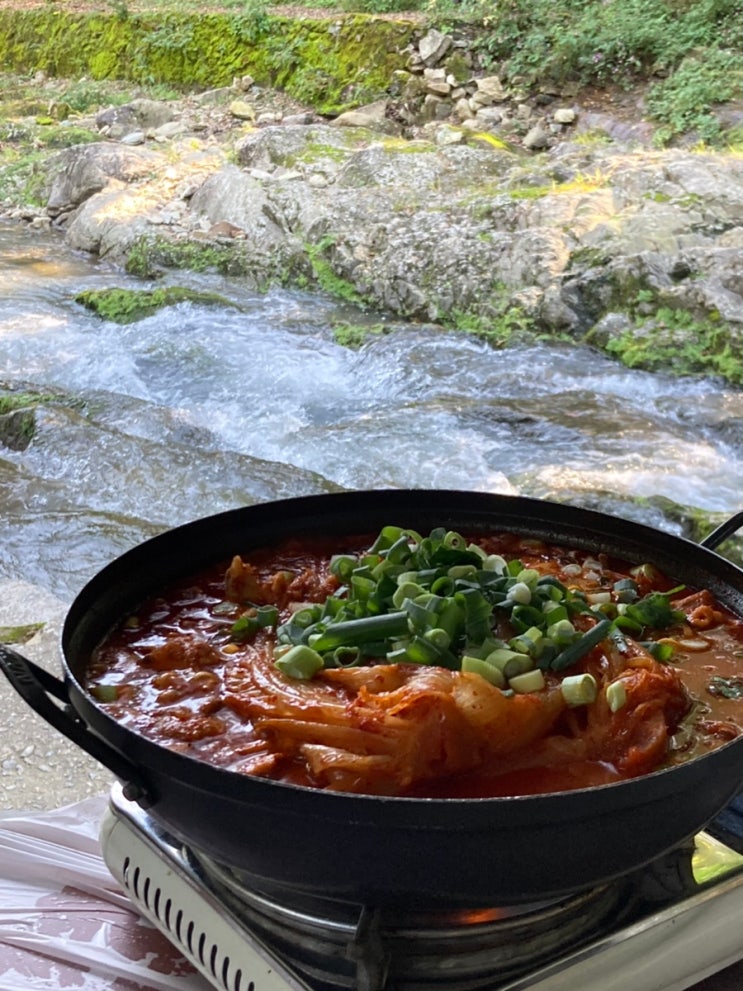 종남산장 전주근교 완주 계곡에서 힐링 묵은지닭볶음탕 맛집 신선놀음 네이버 블로그