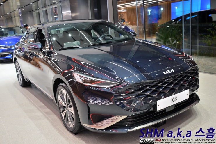 기아 K8(GL3) 하이브리드 살펴봤스흠(& 줄자) : 네이버 블로그