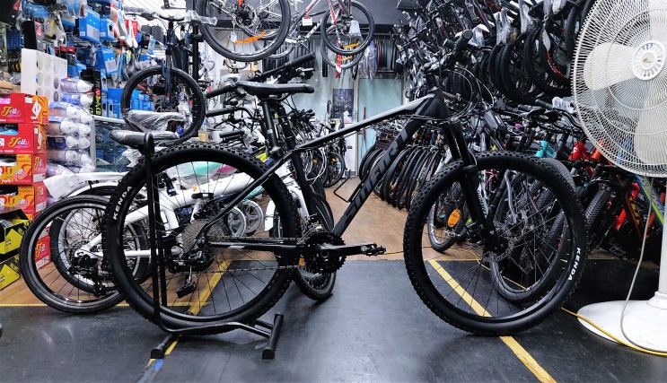 용인자전거수지자전거분당자전거 가성비 가심비 입문 33단 Mtb 2021년 스마트자전거 275 테트라 7xx 출고