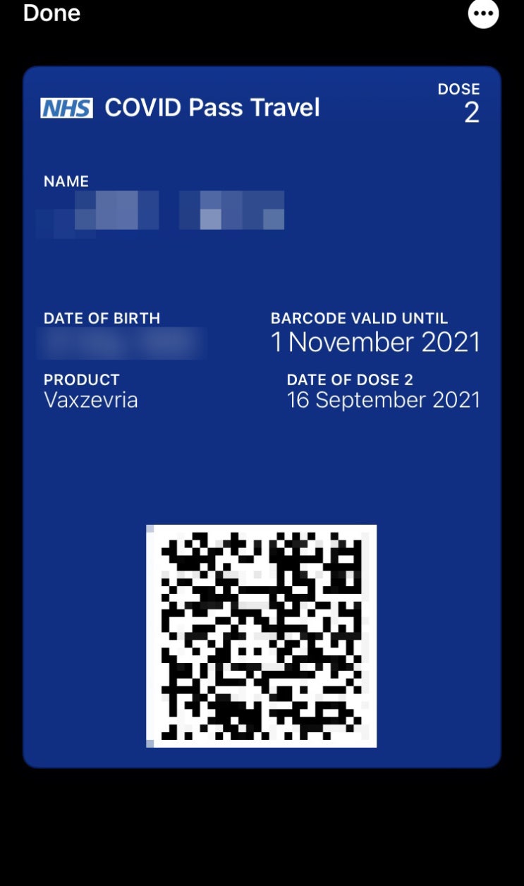 [영국워킹홀리데이] +25 나도 NHS PASS 수령 (2차만 영국에서 접종) : 네이버 블로그