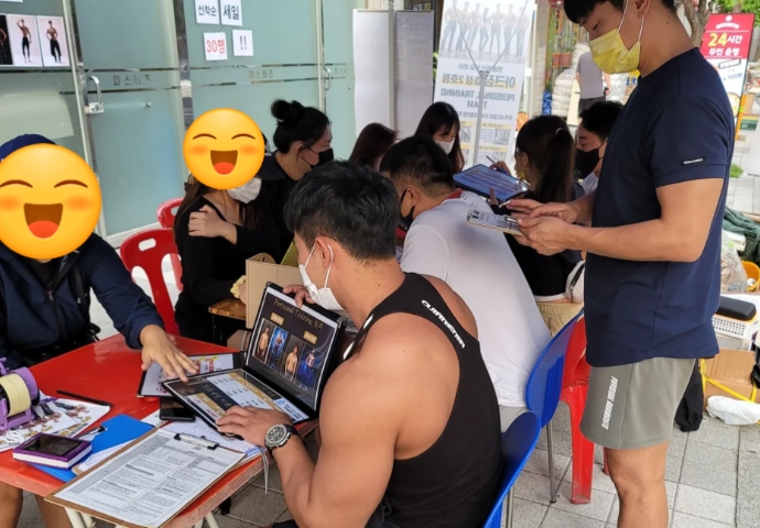 계산동pt 아크짐 효성점 명품 머신 사이백스 풀세팅 뉴텍머신 개인pt룸 스트레칭룸 개인 칸막이 샤워실 11월8일