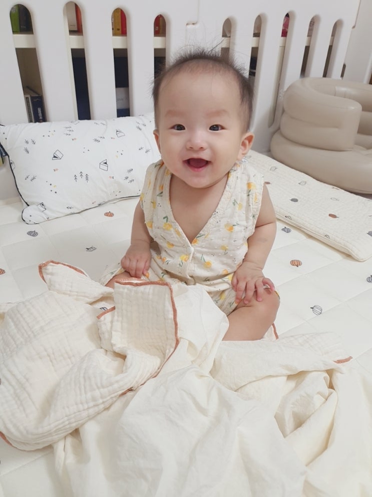 아기침대패드 100자수 탄탄패드 아기침구 준비 완료 네이버 블로그