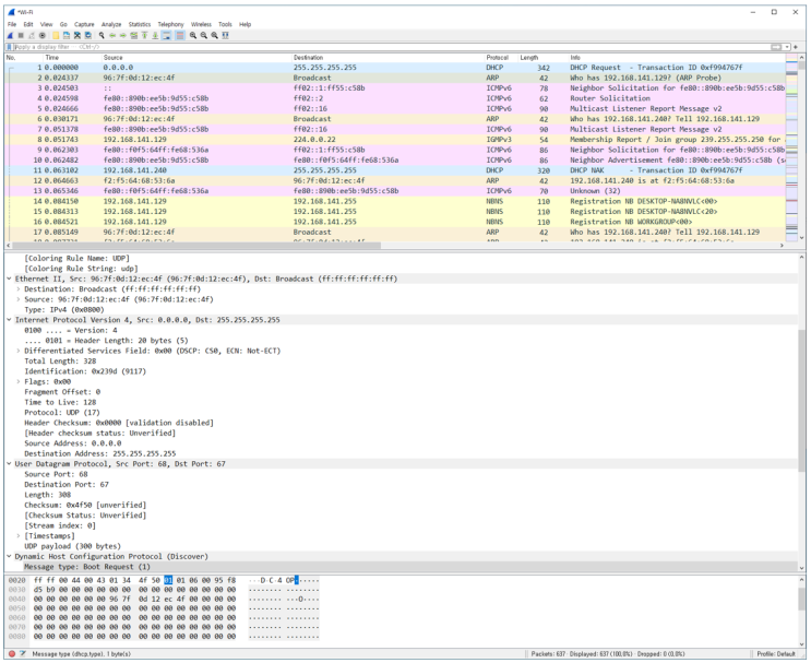05_DHCP 과정 확인 (Wireshark) : 네이버 블로그