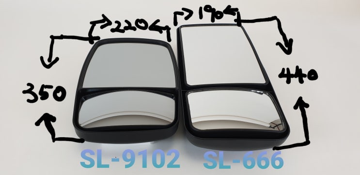 일체형미러(SL-666), 신형 일체형미러(SL-9102) 10월8일 입고--->10월12일 판매 : 네이버 블로그