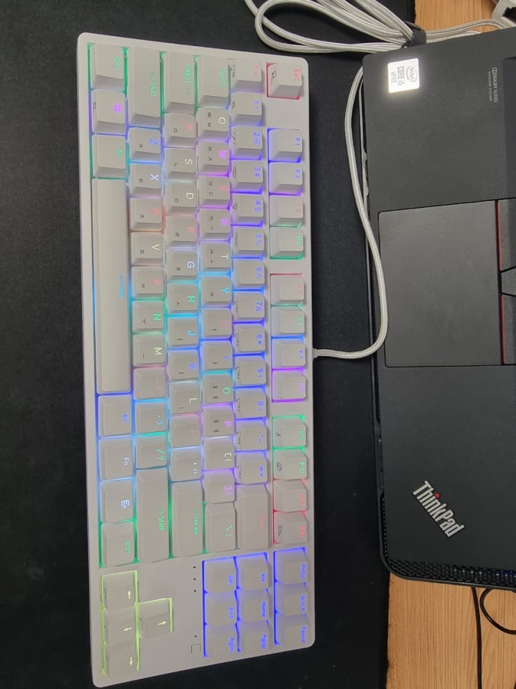 [내돈내산] 앱코 KN01 무접점 키보드 후기 : 네이버 블로그