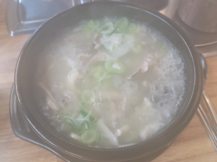 점심일기 비오는 날 따뜻한 국물 청년감자탕순대국 네이버 블로그