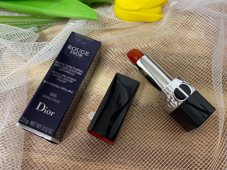 가을립밤 추천 디올 846콩코드 (ROUGE DIOR 846 CONCORDE) : 네이버 블로그