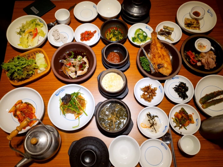 강남고속터미널 한식 맛집 반포 한정식집 산들해 : 네이버 블로그
