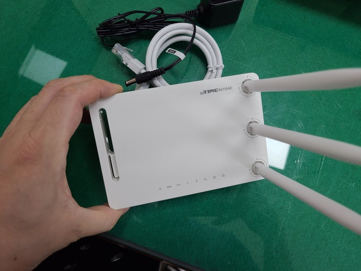 급하게 산 iptime n704e 와이파이 공유기 설치방법 : 네이버 블로그