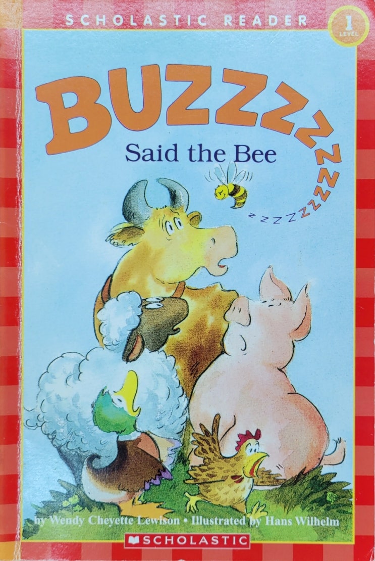 스콜라스틱(헬로) 리더 1단계 《BUZZ Said the Bee》: 영어 리딩 레벨 ar 1점대 원서, 라임, 의성어, 사이트 ...
