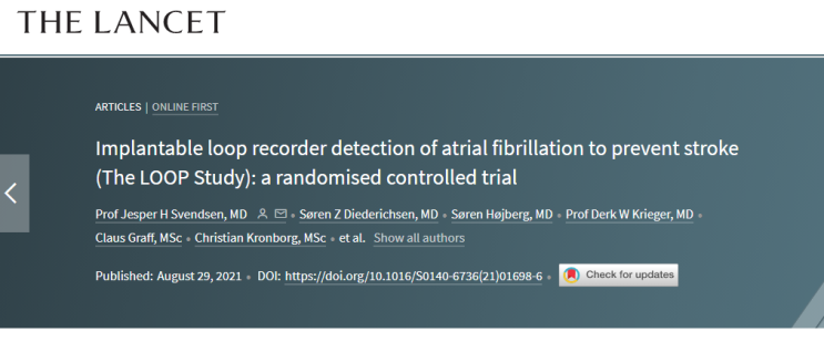 Implantable loop recorder detection of atrial fibrillation to prevent ...