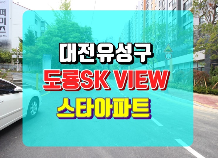 대전 도룡 Sk뷰 스타 아파트 갖춘 자격 네이버 블로그