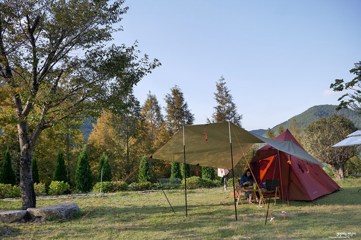 경남 고성 그레이스 정원 캠핑 - 노르디스크 트림하임 5PU : 네이버 블로그