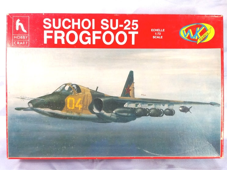 하비크래프트/아이디어 과학 1:72 수호이 SU-25 프로그 풋 (HOBBY CRAFT 1:72 SUCHOI SU-25 ...