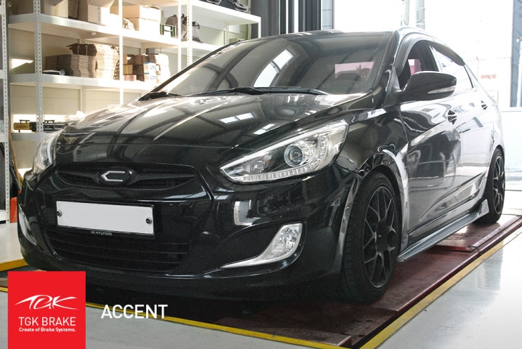 [현대 액센트] XG2P브레이크 디스크 및 패드 교환 - 경남브레이크튜닝전문샵 : 네이버 블로그