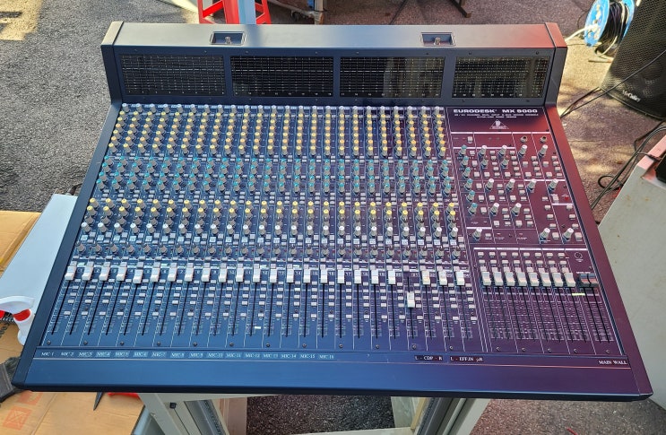 (품절)BEHRINGER MX9000 베링거 24채널 오디오콘솔 : 네이버 블로그