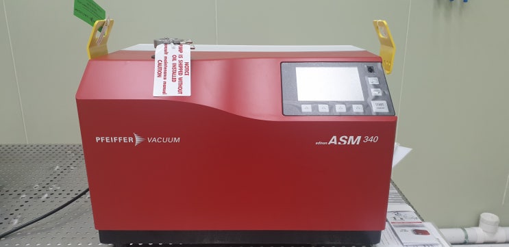파이퍼, Pfeiffer ASM340 헬륨리크디텍터, Gas cabinet : 네이버 블로그