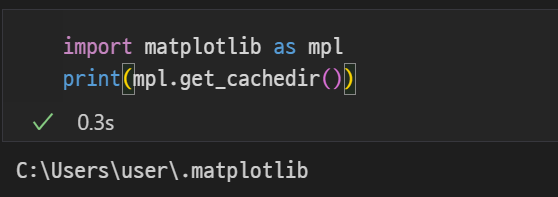 VSCode에서 matplotlib 한글 사용 : 네이버 블로그