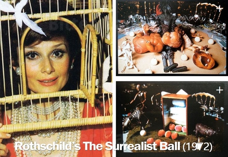 오드리 헵번, Rothschild’s The Surrealist Ball (1972) : 네이버 블로그