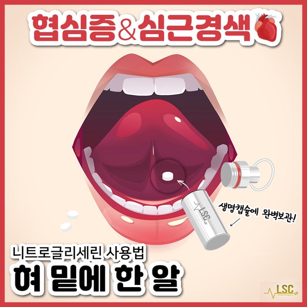 니트로글리세린설하정 복용방법 보관방법 주의사항 약통 필요대상 심혈관질환과 밀접 관련 네이버 블로그
