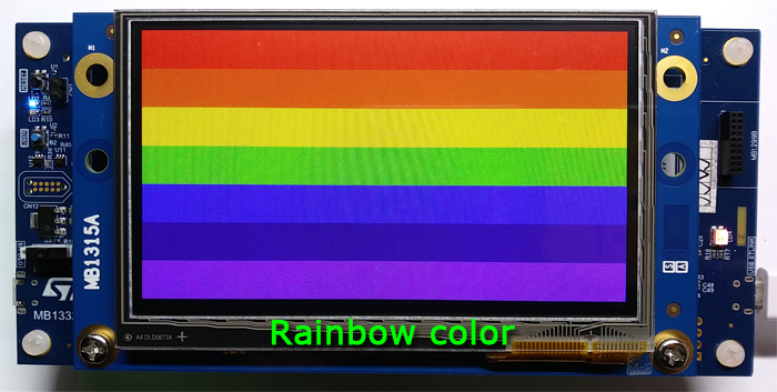 STM32H7B3I-DK, 화면주소 직접제어 테스트... 성미시리얼 : 네이버 블로그