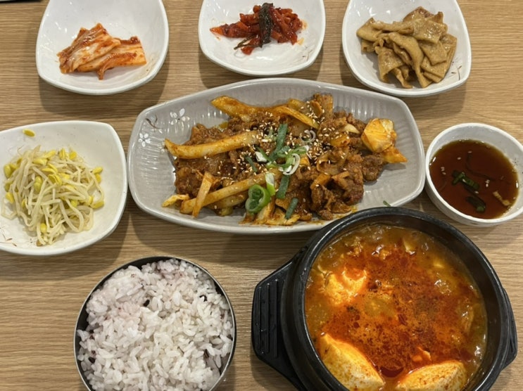 제순식당 제육볶음순두부찌개 최고👍🏻 성신여대 맛집집밥가정식 네이버 블로그