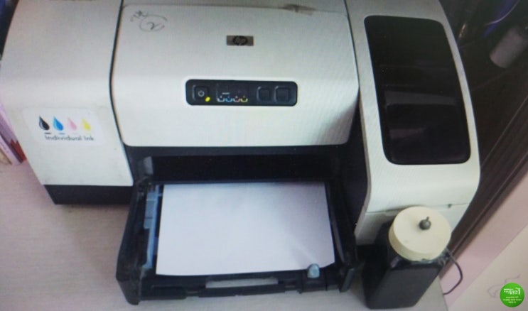 21. 튼튼한 급지롤러로 리본 프린터로 사용한 hp 비즈니스 잉크젯 1000 : 네이버 블로그