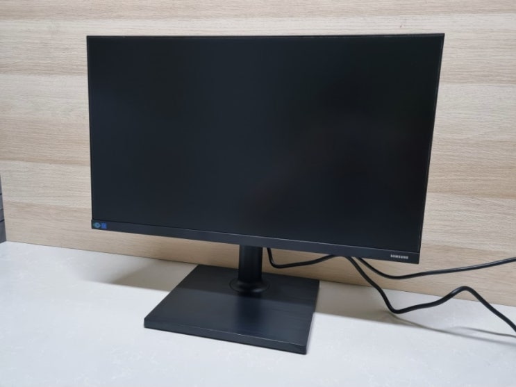 삼성 24인치 모니터 F24T450, 서브용으로 괜찮은 가성비 : 네이버 블로그
