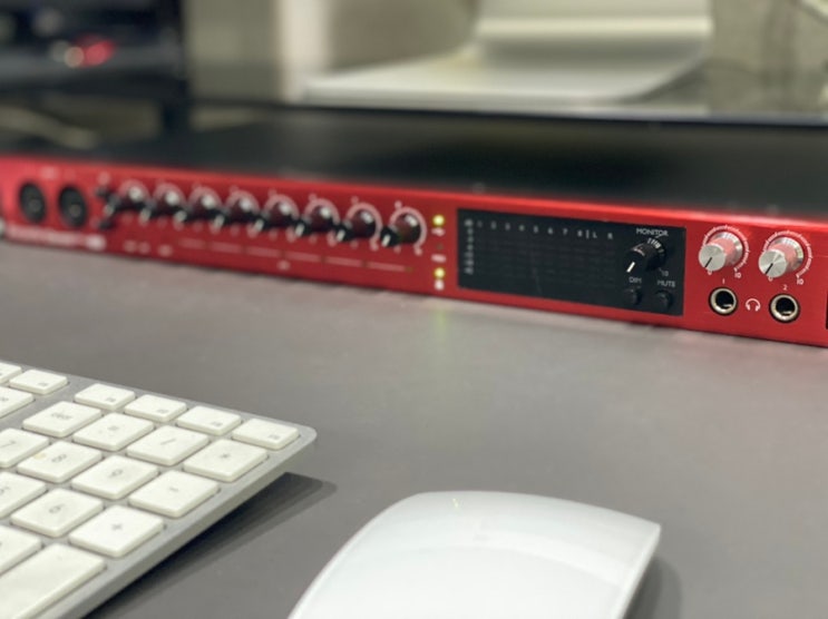 포커스라이트 Clarett 클라렛 8pre USB 다채널 오디오인터페이스 : 네이버 블로그