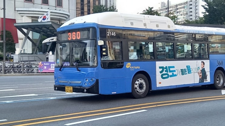 [서울/간선] 한국BRT 360번 BS110CN F/L 10' (2146) : 네이버 블로그
