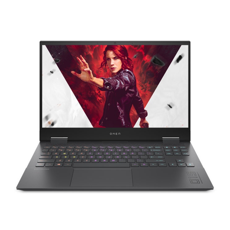 인기있는 HP OMEN 15 Mica Silver 게이밍 노트북 en0039AX (라이젠7-4800H 39.6cm GTX ...