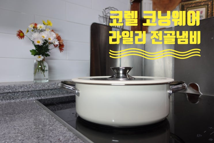 코렐 코닝웨어 예쁜 스텐냄비 라일리 전골냄비로 묵은지 갈비찜 만들기 네이버 블로그