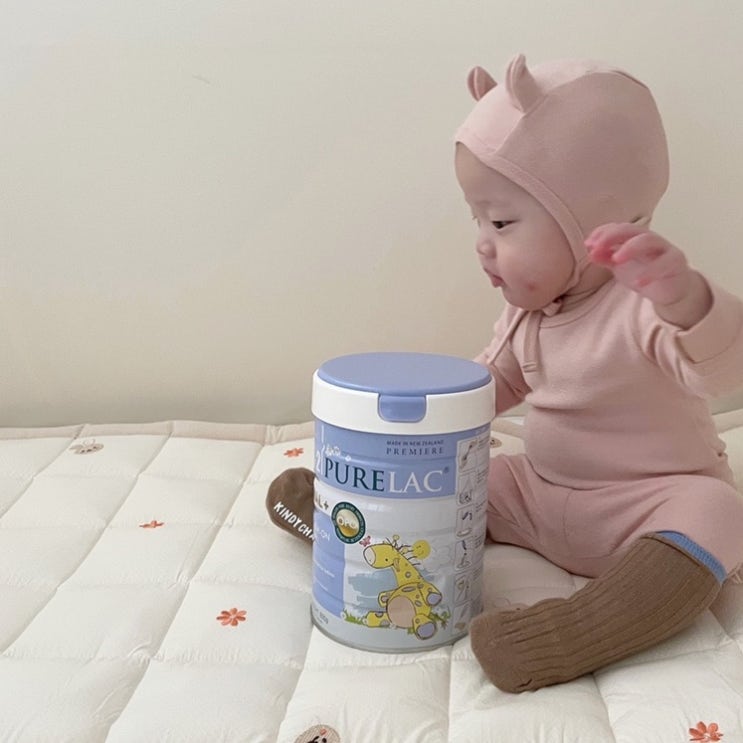 신생아 유산균 소유진이 추천하는 뉴질랜드 분유 퓨어락과 생수 퓨어수로 네이버 블로그