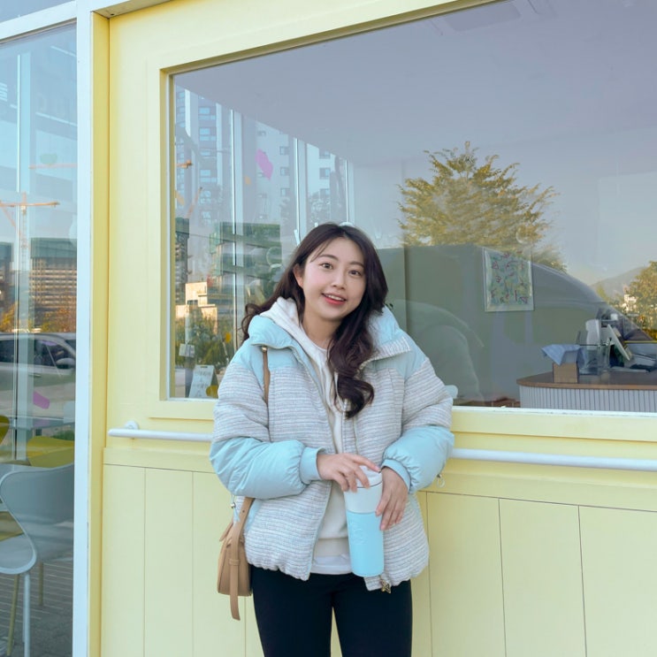 게스guess 수지패딩 화사한 민트컬러의 수지트위드푸퍼 네이버 블로그