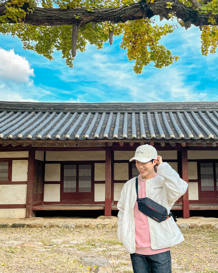 남자 겨울 코디 추천 디스커버리 슬링백 And 모자 데일리코디로 딱 네이버 블로그